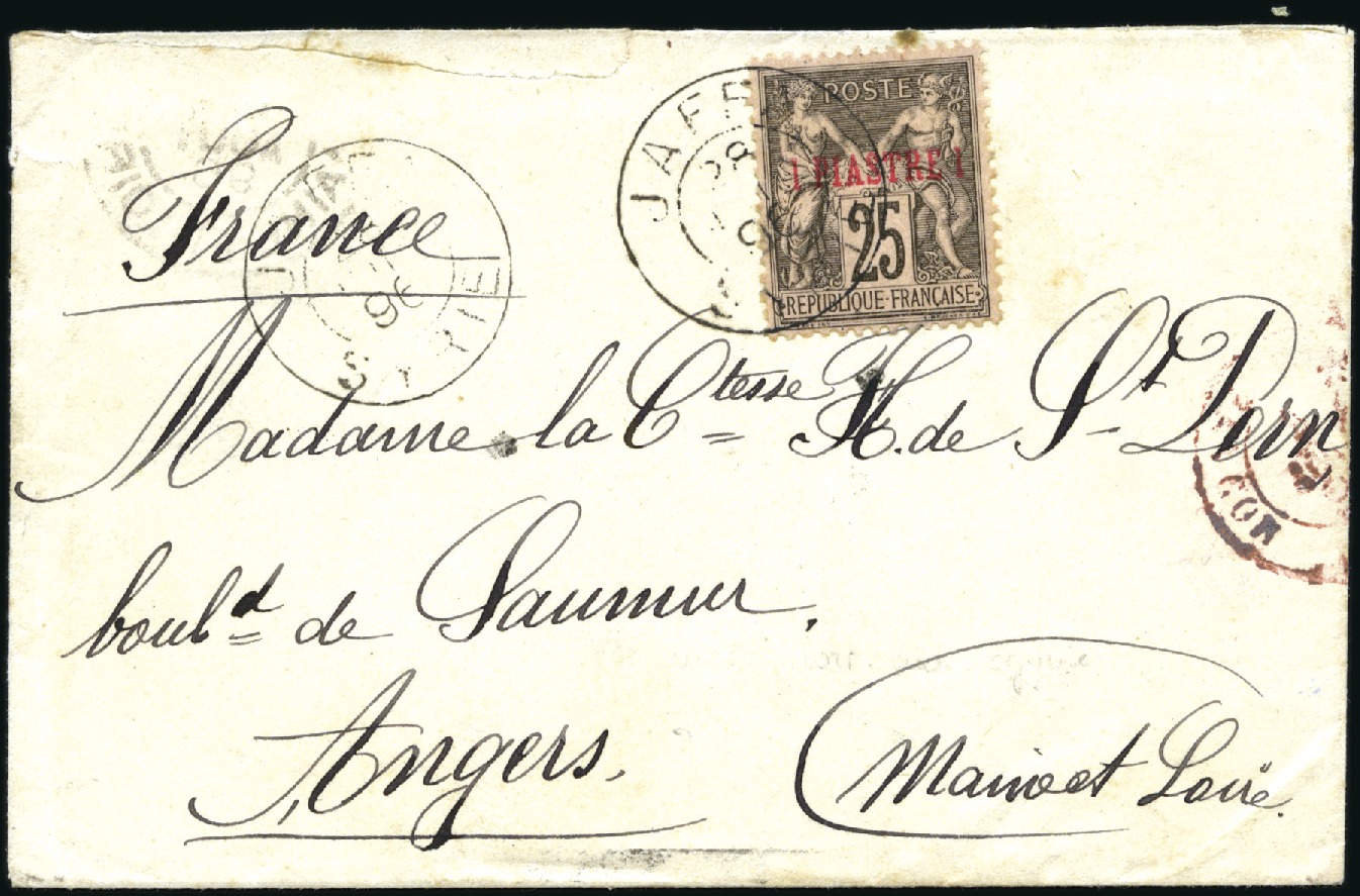 French Levant Post Stamp Auctions