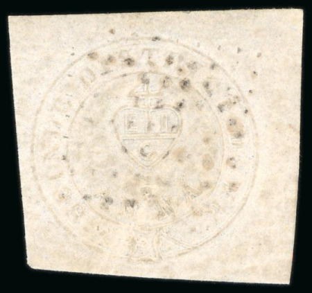 Lot 61209 - 1852 Scinde Dawk 1/2a white, good to very large margins ...