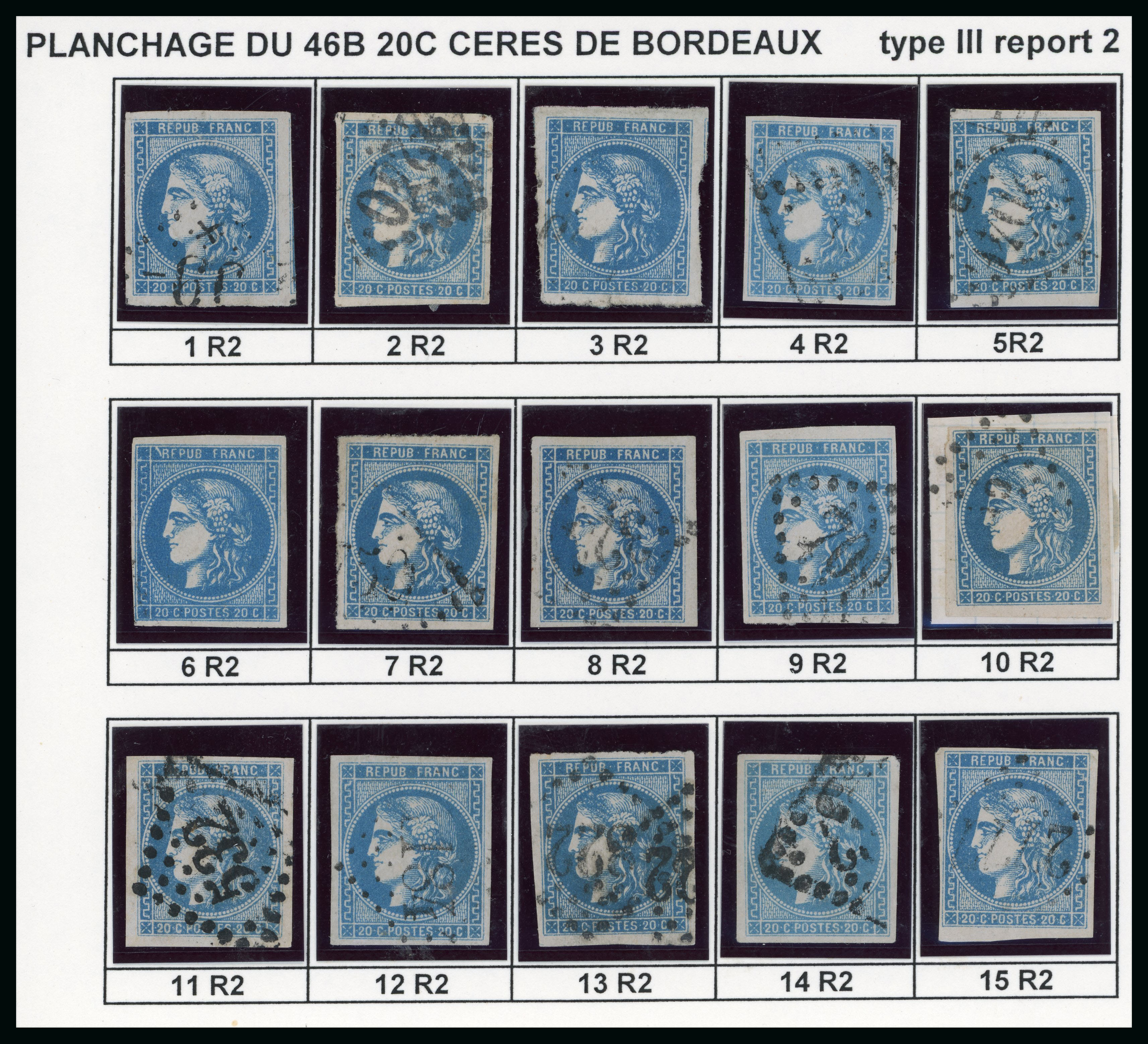 Lot 52264 - France: 1871, Collection spécialisée sur le timbre | June ...